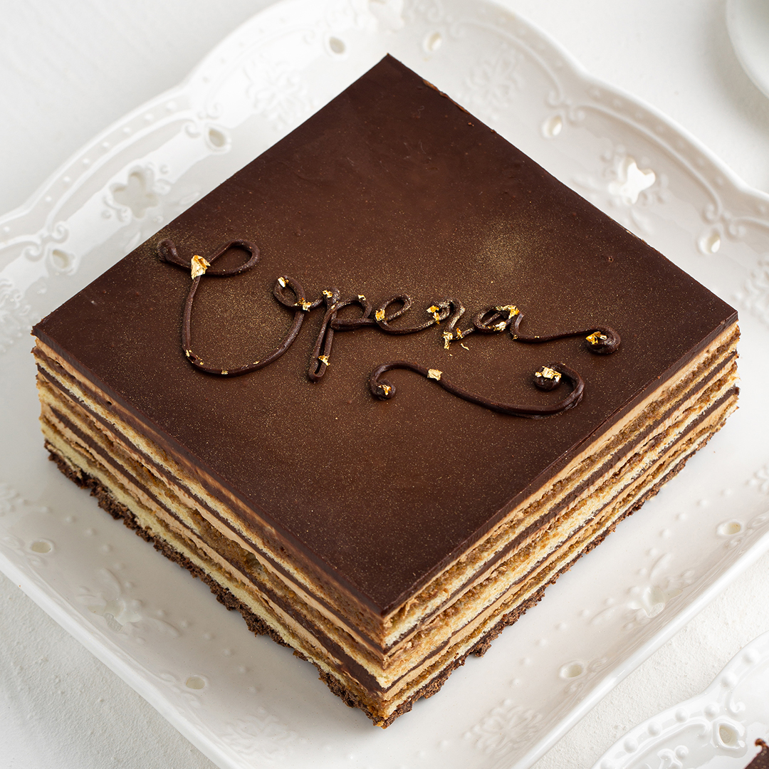 Classic Opera Cake 20 | Baker's Brew Studio Pte. Ltd.