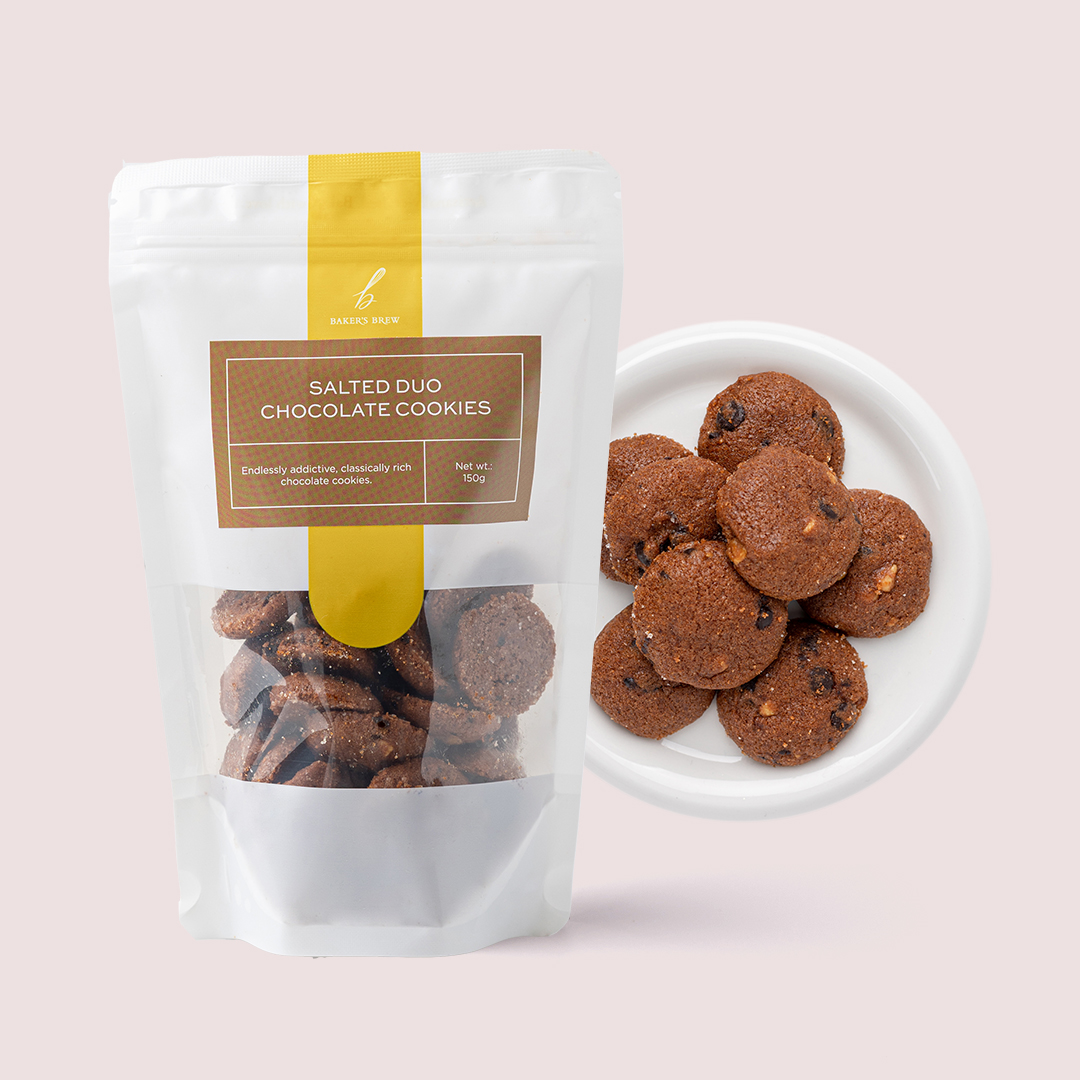 Salted Duo Chocolate Cookies