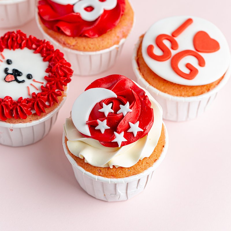 SG58 Cupcakes [NATIONAL DAY SPECIAL] 2 | Baker's Brew Studio Pte. Ltd.