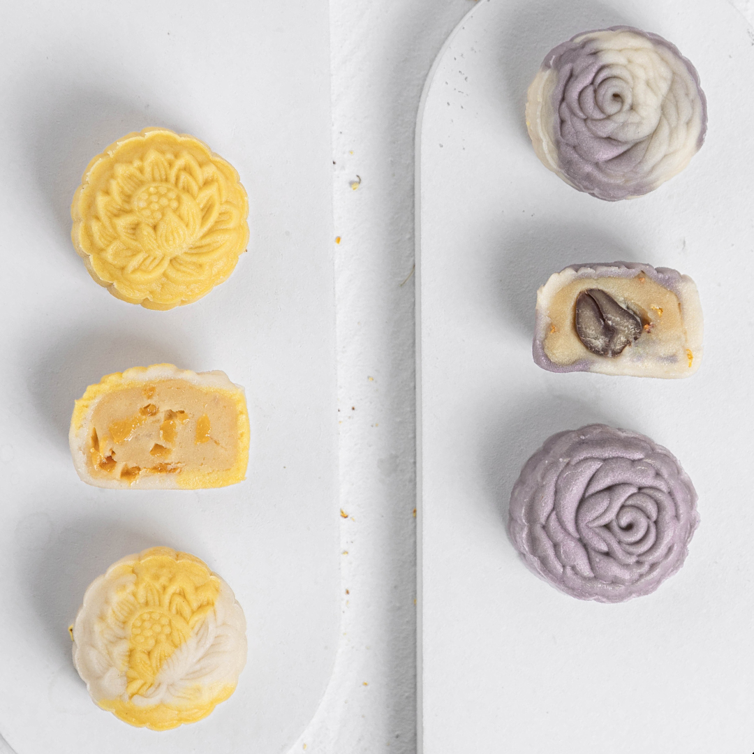 MANGO YUZU AND OSMANTHUS CHESNUT MOONCAKE (Corporate 22 Pax) - David ...