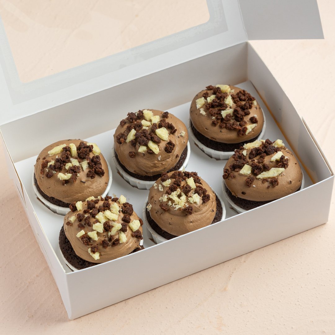 Chocolate Rhapsody Cupcakes | Online Cake Delivery Singapore | Baker's Brew
