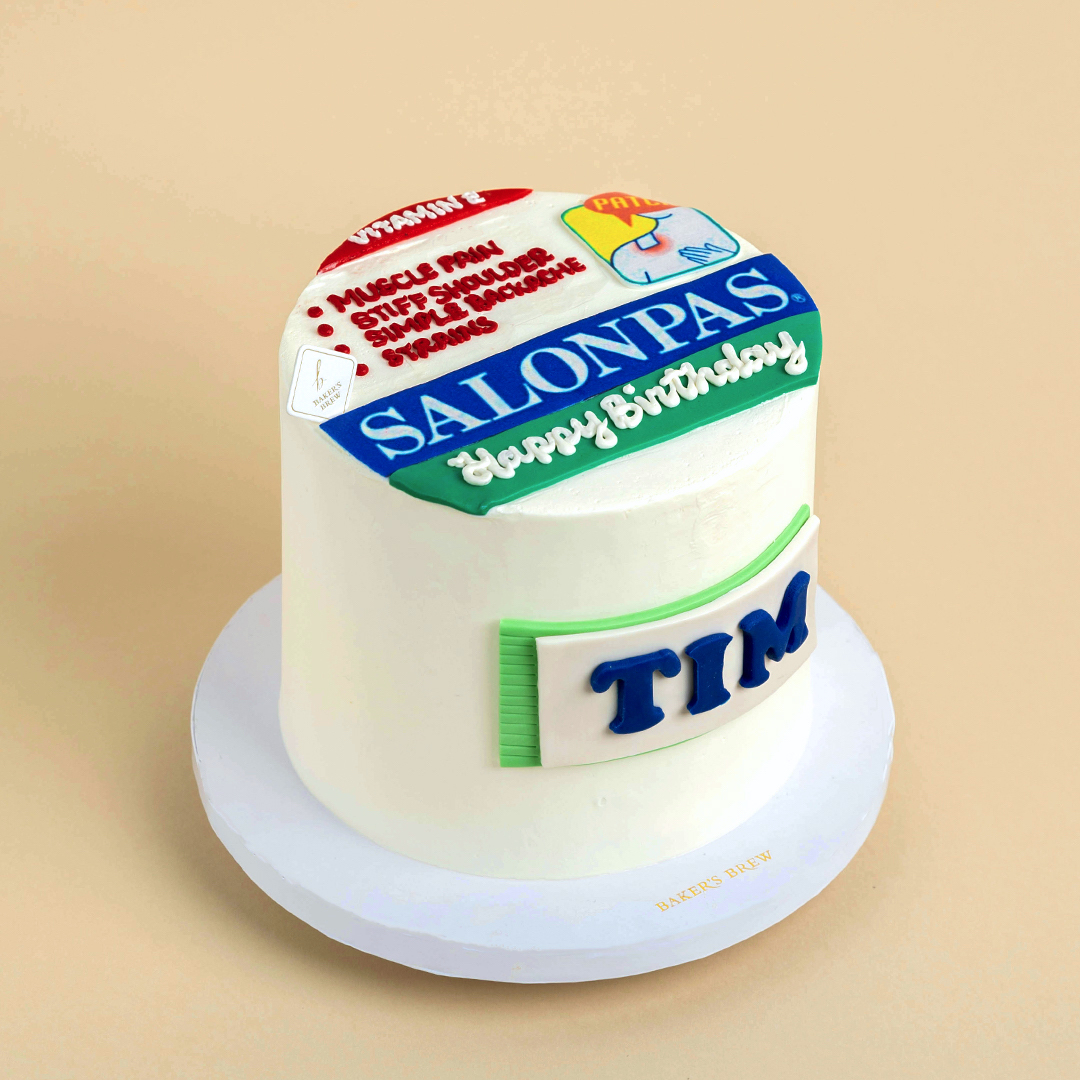 Baker's Brew | Salonpas Cake