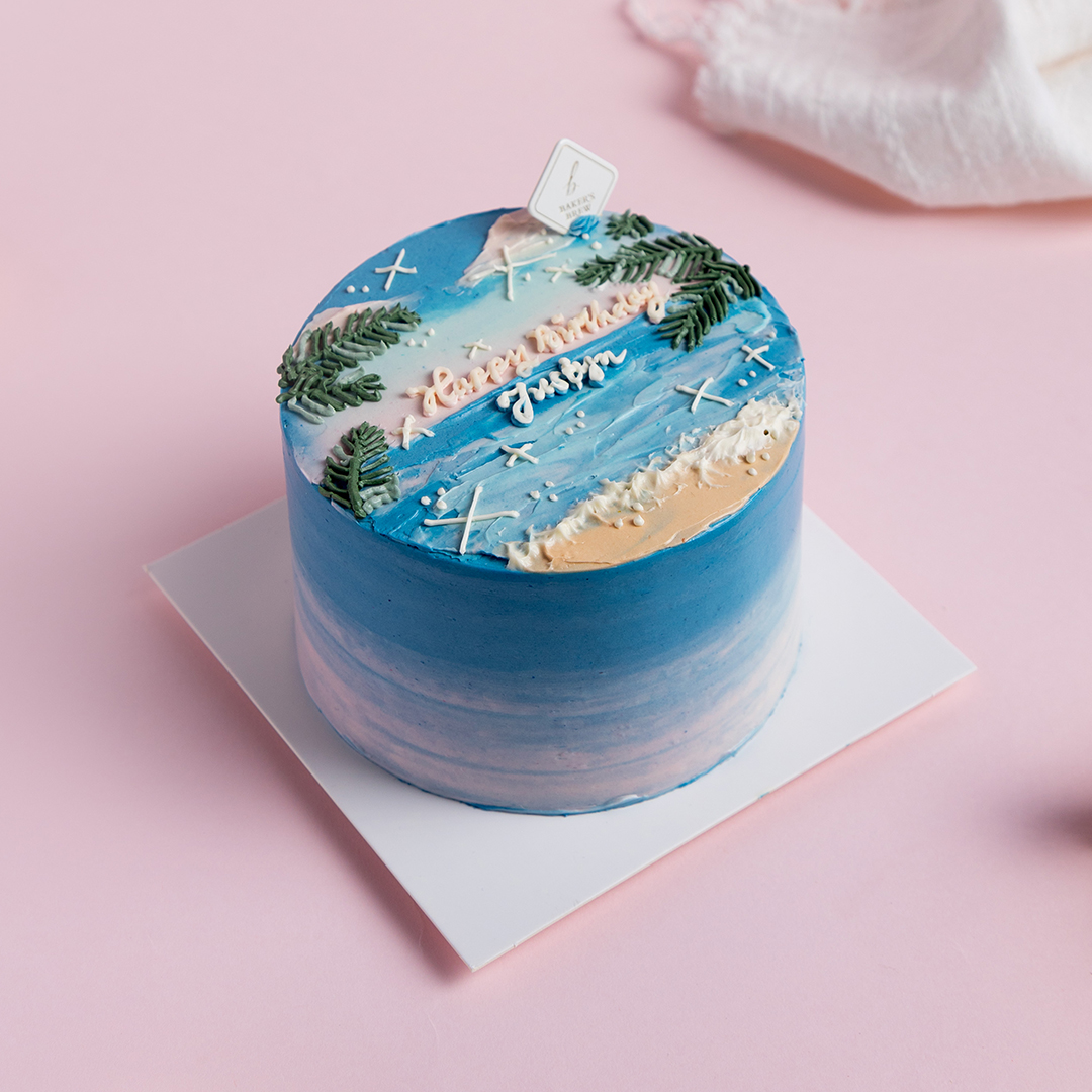 Sunrise Beach Bento Cake | Baker's Brew