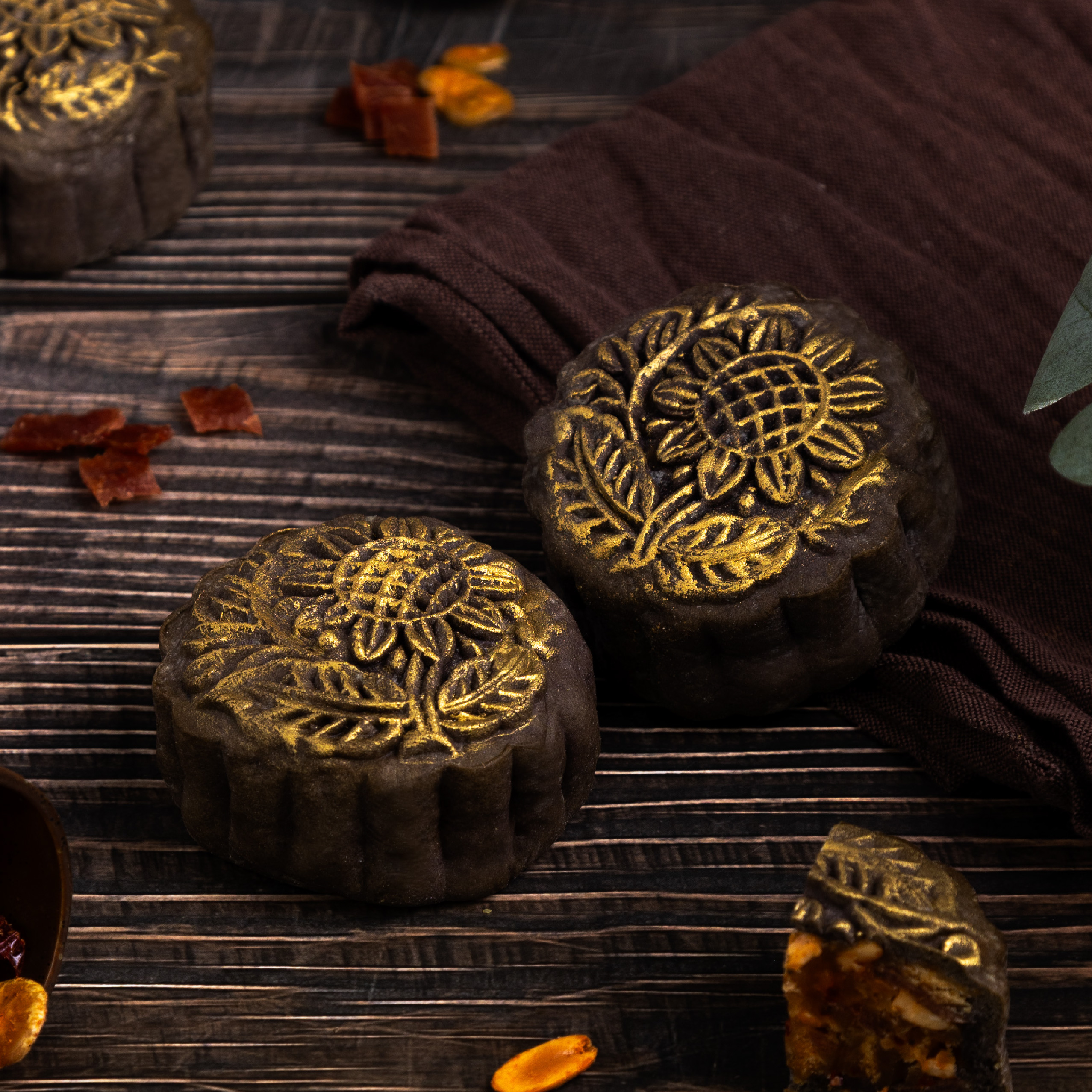 Mala Bak Kwa Baked Mooncake 2 | Baker's Brew Baking Classes