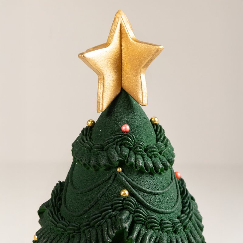 Christmas Tree Celebration Cake | Baker's Brew Customised Cakes