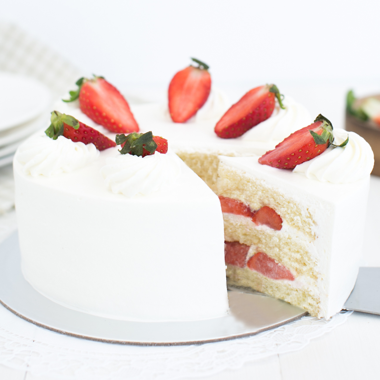 Strawberry Shortcake (Private 4 Pax - Charis) | Baker's Brew Studio Pte ...