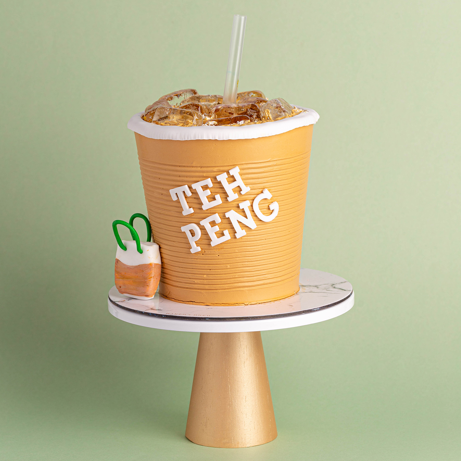 Teh Peng Cake | Customised Cakes Singapore | Baker's Brew
